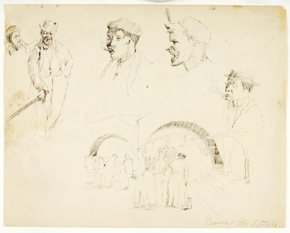 During the Strike | Smithsonian American Art Museum