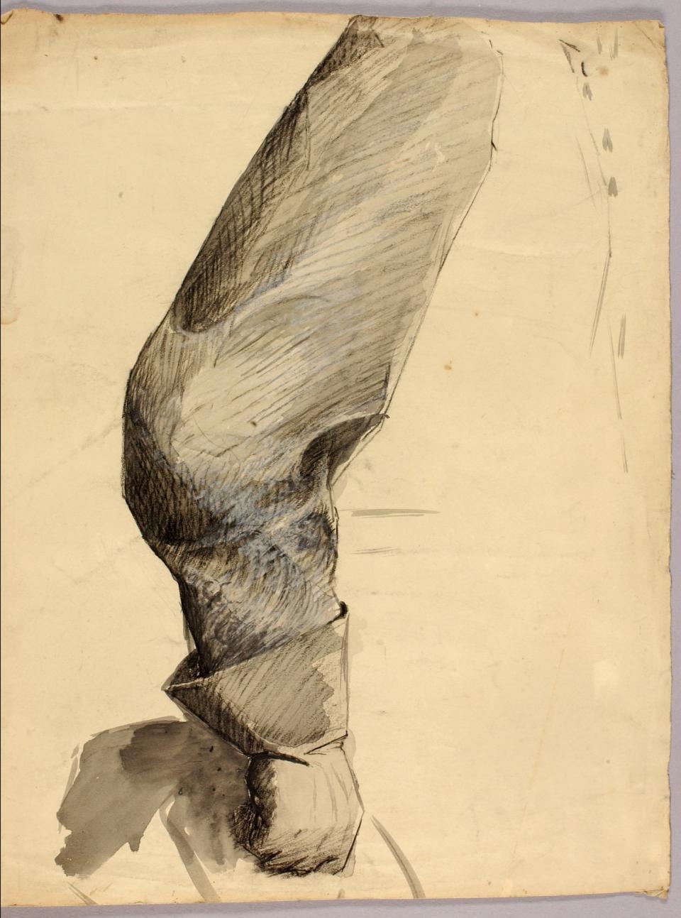 Right Arm, study for Equestrian Statue | Smithsonian American Art Museum