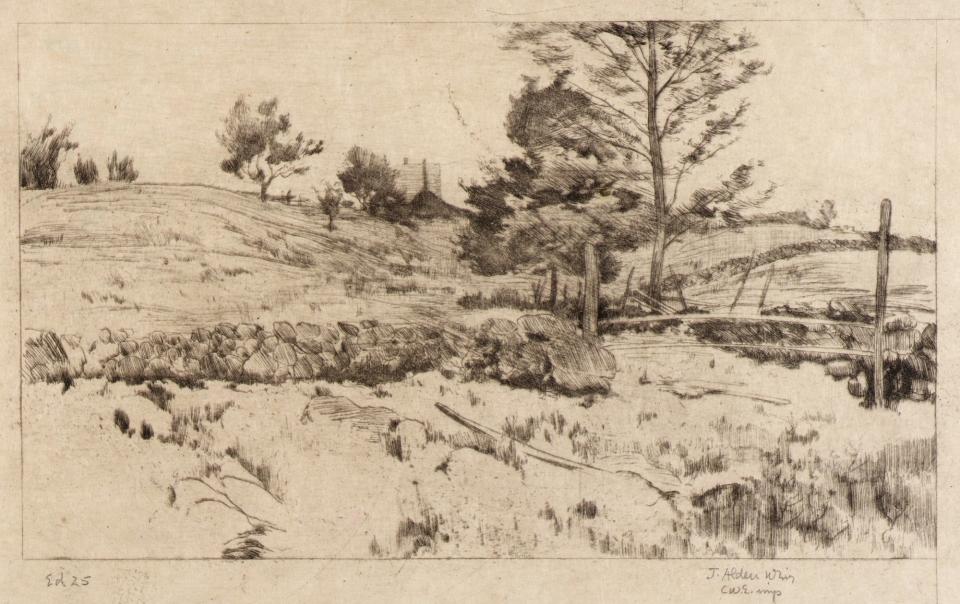 Landscape (Sketch of Fields) | Smithsonian American Art Museum