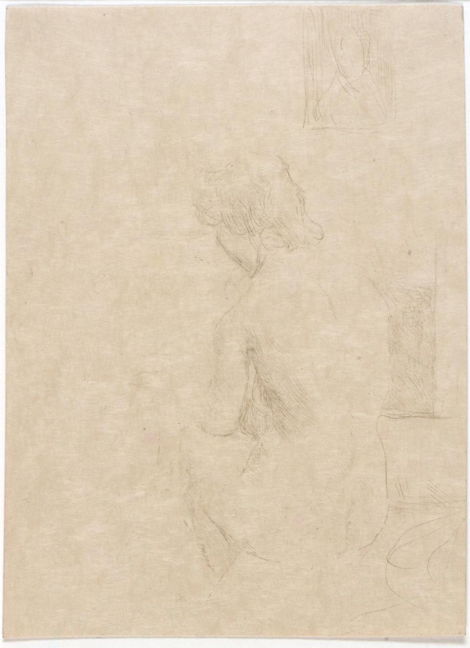 Seated Model | Smithsonian American Art Museum