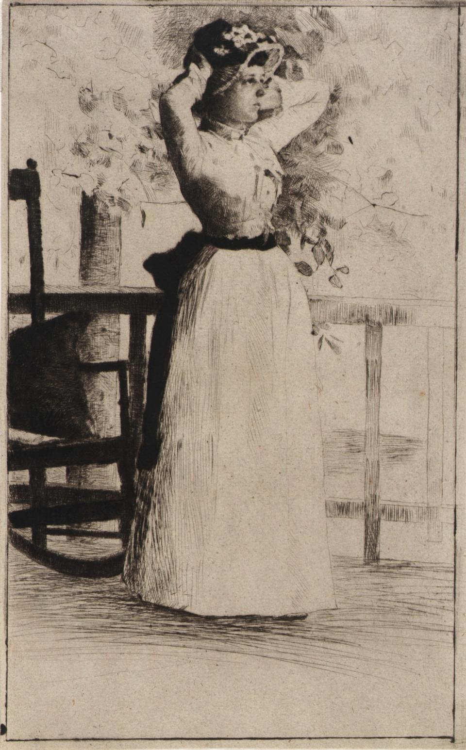 Portrait of Miss Hoe | Smithsonian American Art Museum