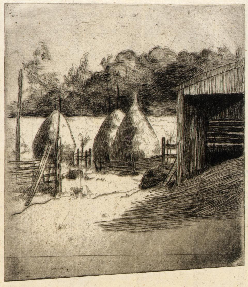 The Haystacks | Smithsonian American Art Museum