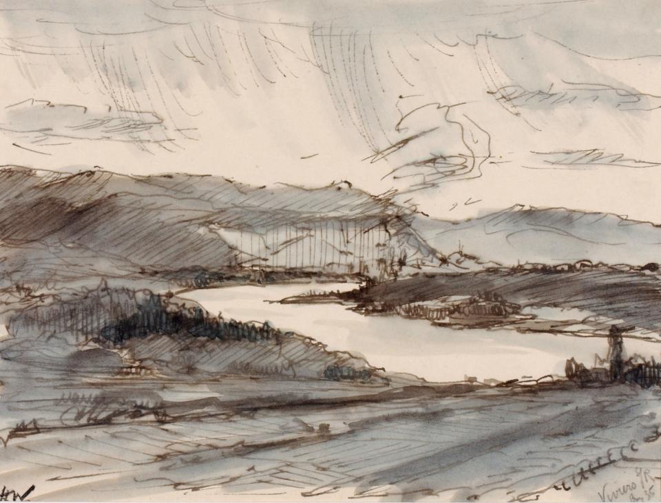 Le Rhone a Viviers | Smithsonian American Art Museum