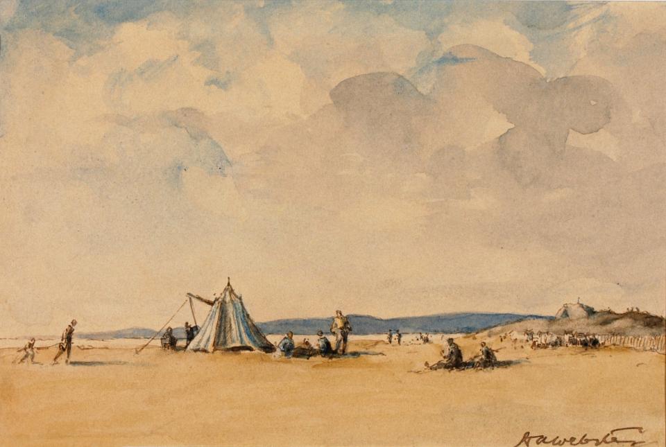 Beach in Normandy | Smithsonian American Art Museum