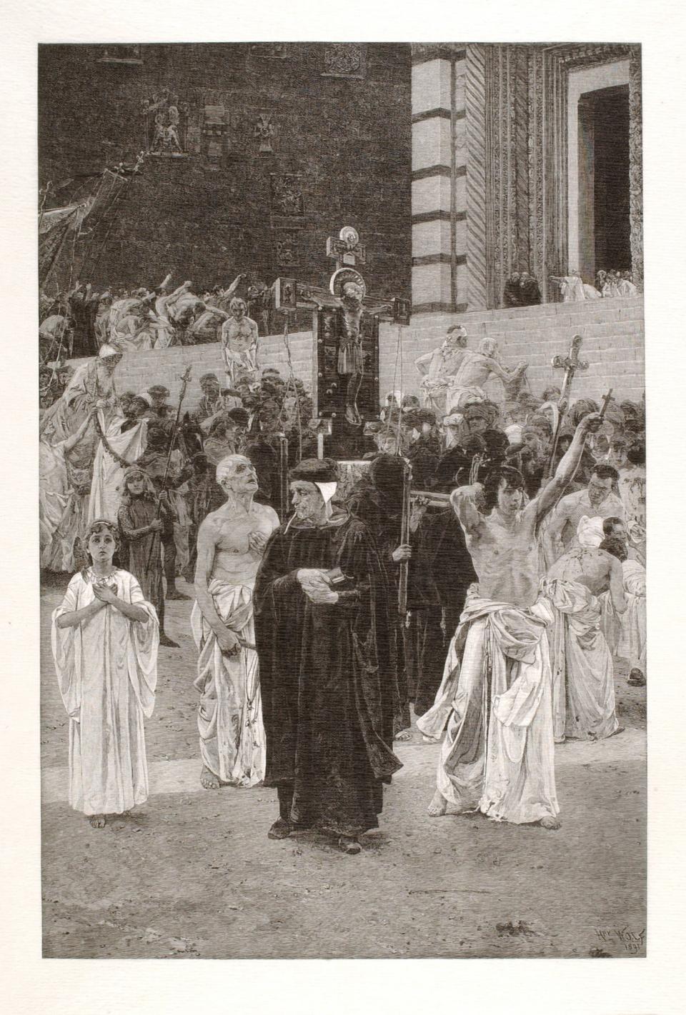 The Flagellants (detail) | Smithsonian American Art Museum