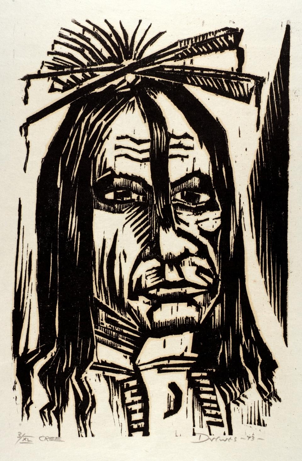 (American Indians, portfolio) Cree | Smithsonian American Art Museum