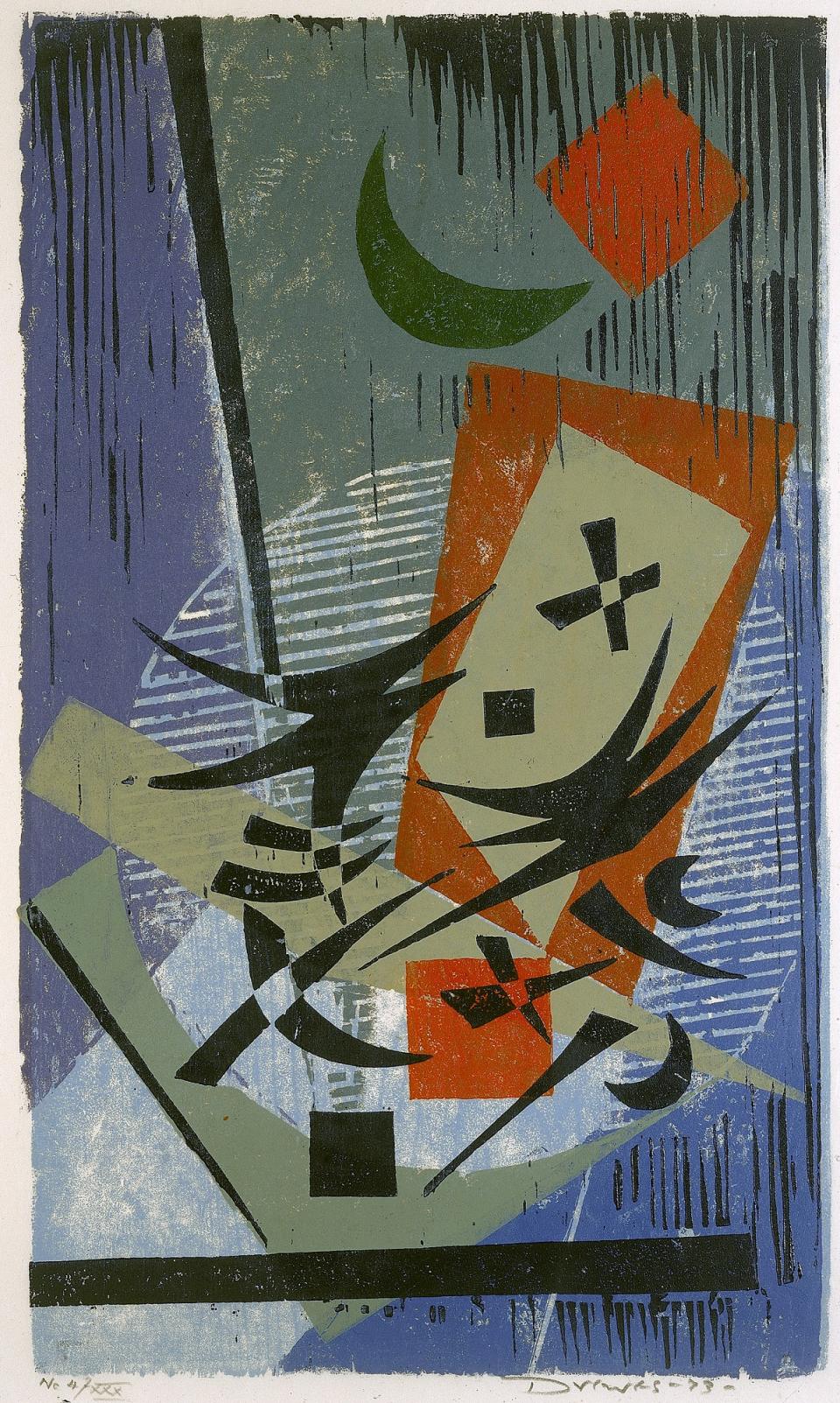 The Green Moon | Smithsonian American Art Museum