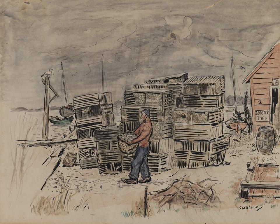 Lobsterman | Smithsonian American Art Museum