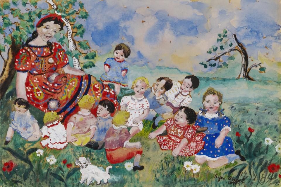 Rifka Telling a Story | Smithsonian American Art Museum