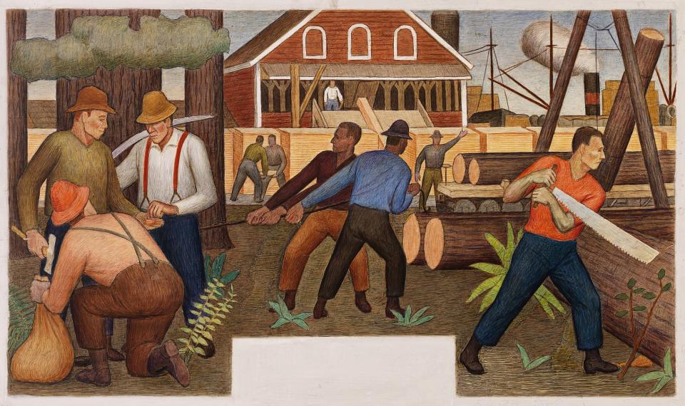 Lumbering and Logging | Smithsonian American Art Museum