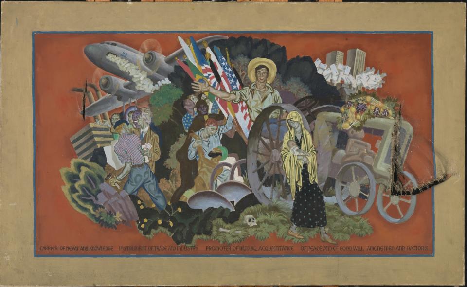 (Human Life) (mural study, Washington, D.C. Post Office) | Smithsonian ...