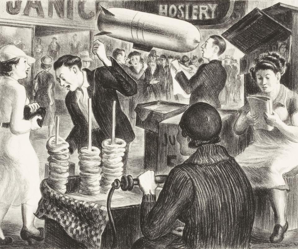 The Street Hawkers | Smithsonian American Art Museum