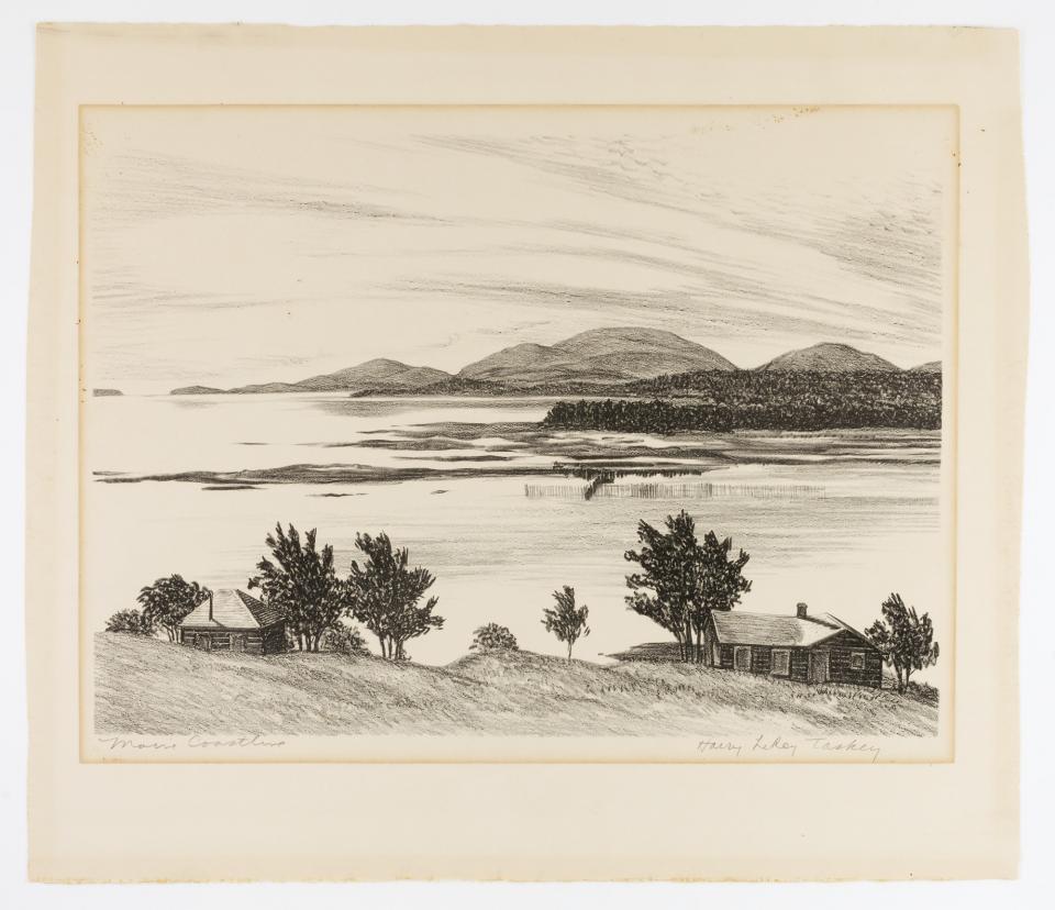 Maine Coastline | Smithsonian American Art Museum