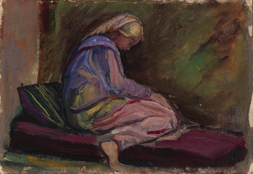 Sketch of Tasha Tudor | Smithsonian American Art Museum