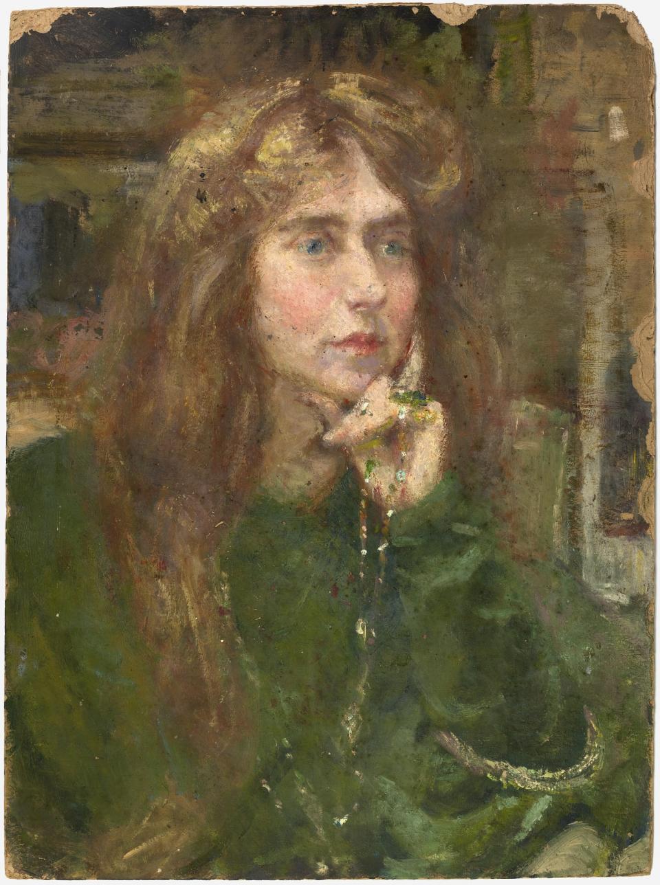 Natalie with Necklace | Smithsonian American Art Museum