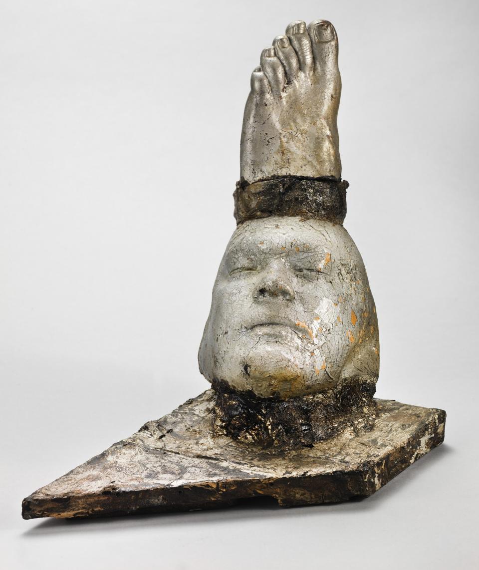 Untitled, Two-Sided Head with Foot on Top | Smithsonian American Art Museum
