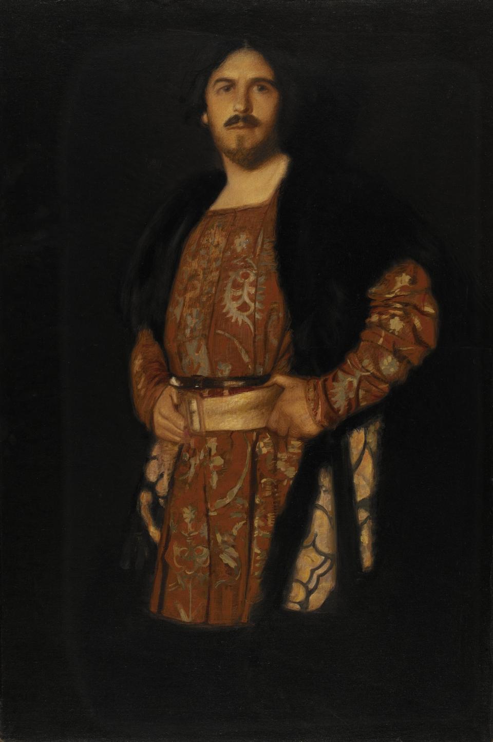 Self-Portrait in Costume of Hamlet | Smithsonian American Art Museum