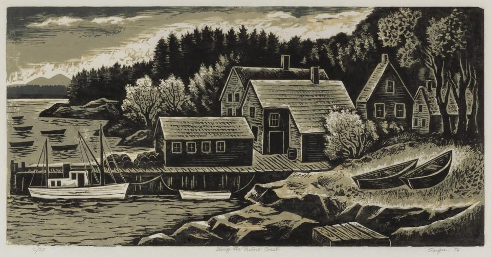 Along the Maine Coast | Smithsonian American Art Museum