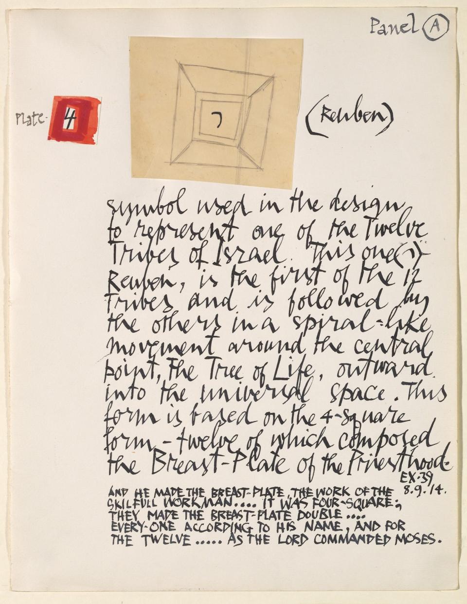 Symbol of Tribe Reuben | Smithsonian American Art Museum