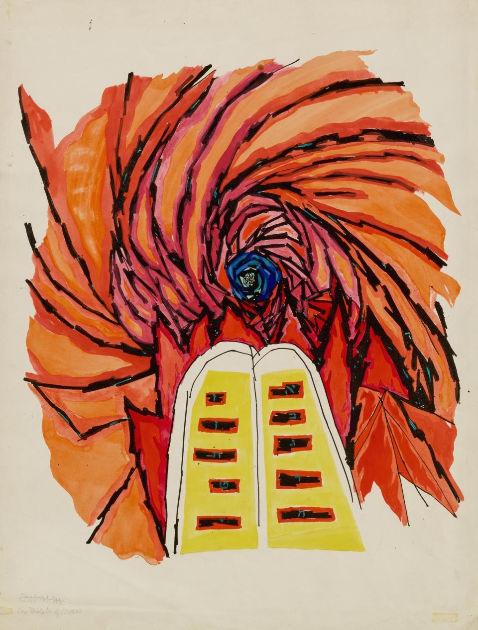 The Tablets of Moses | Smithsonian American Art Museum