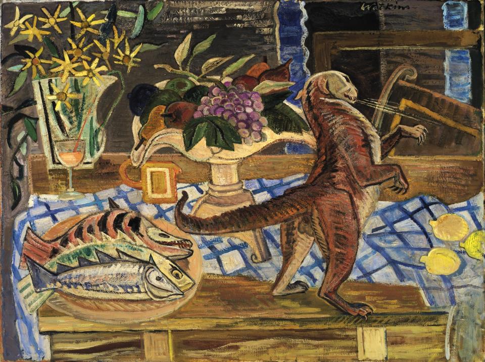 Still Life with Cat | Smithsonian American Art Museum