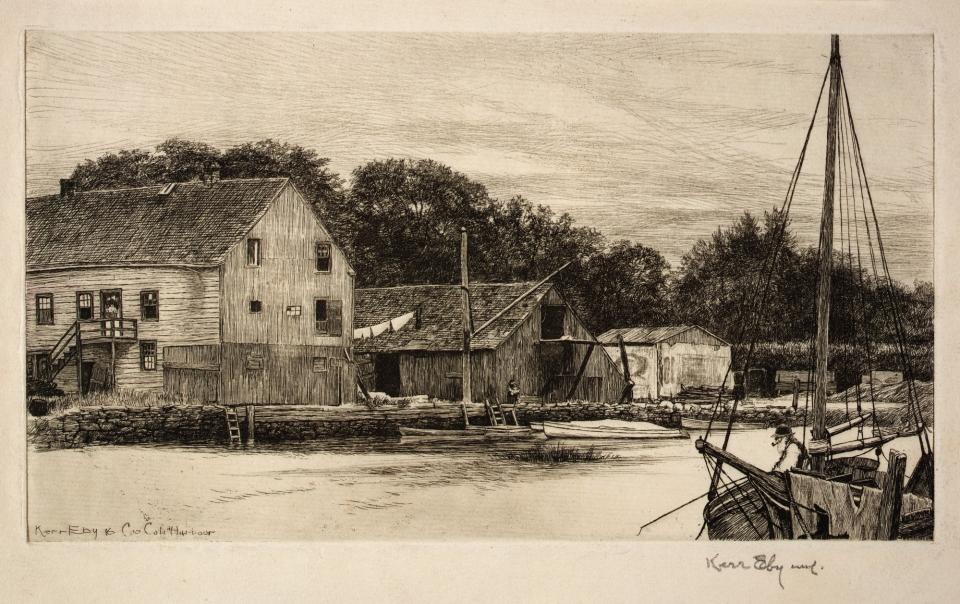 Cos Cob Harbor | Smithsonian American Art Museum