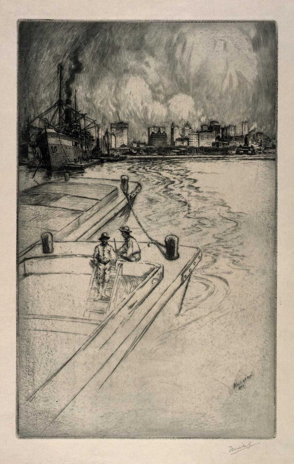 Harbor Skyline | Smithsonian American Art Museum