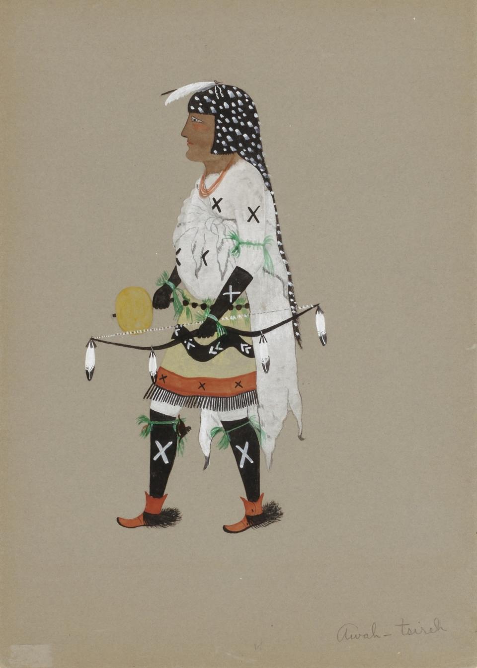 Hunting Priest, Buffalo Dance | Smithsonian American Art Museum