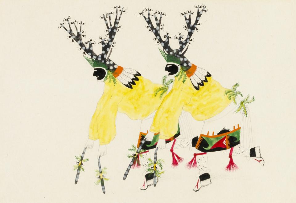 Deer Dancers | Smithsonian American Art Museum
