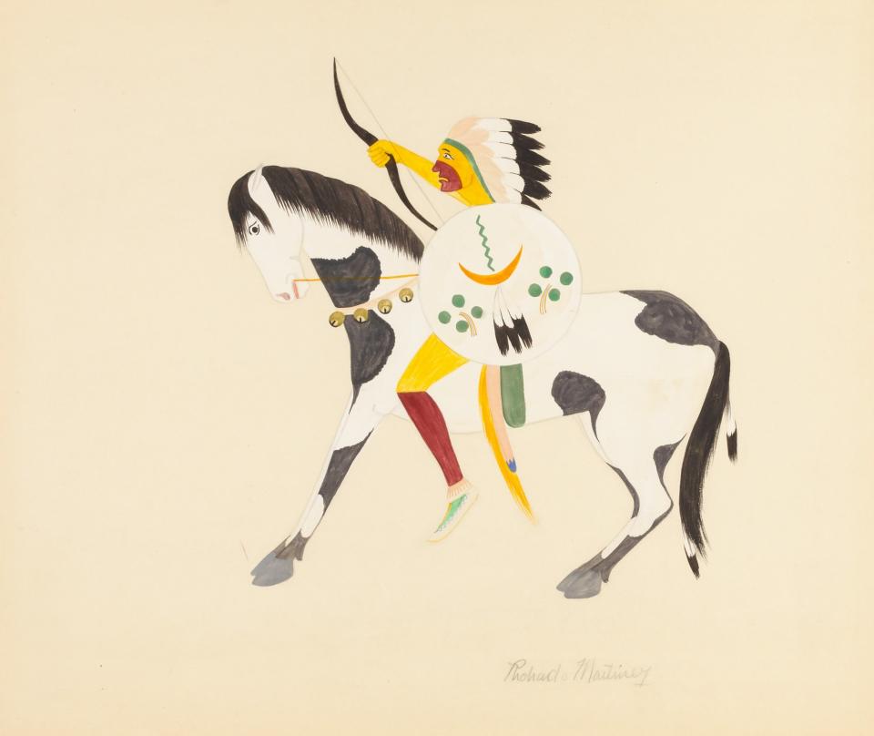 Mounted Warrior | Smithsonian American Art Museum