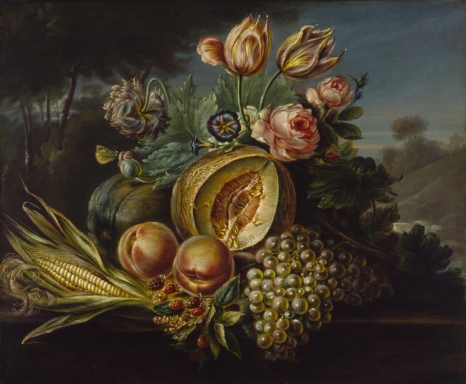 Still Life with Fruit and Flowers | Smithsonian American Art Museum