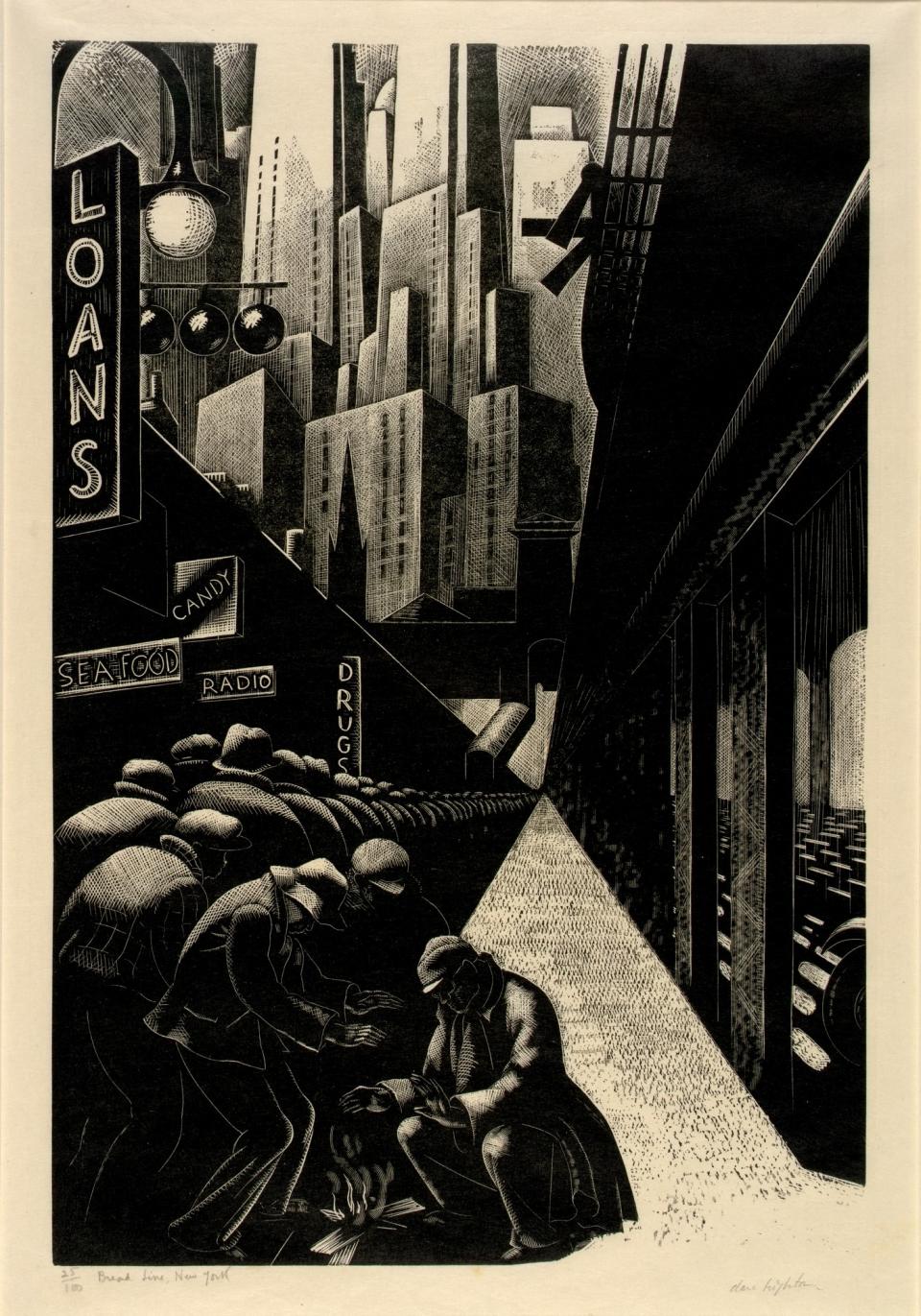 Bread Line, New York | Smithsonian American Art Museum