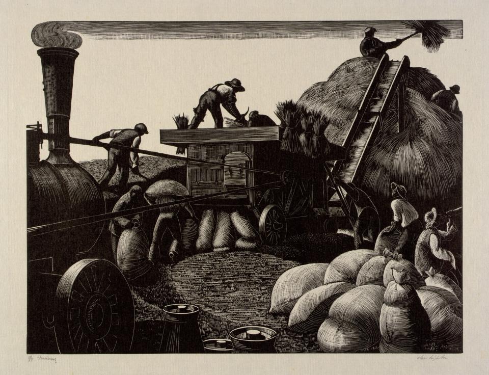 Threshing | Smithsonian American Art Museum