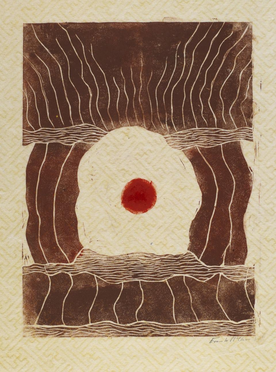 Untitled with Red Center | Smithsonian American Art Museum