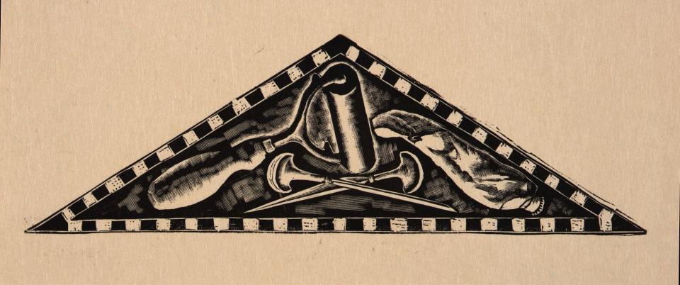 Checkerboard Triangle (Illustration for The Checkerboard) | Smithsonian ...