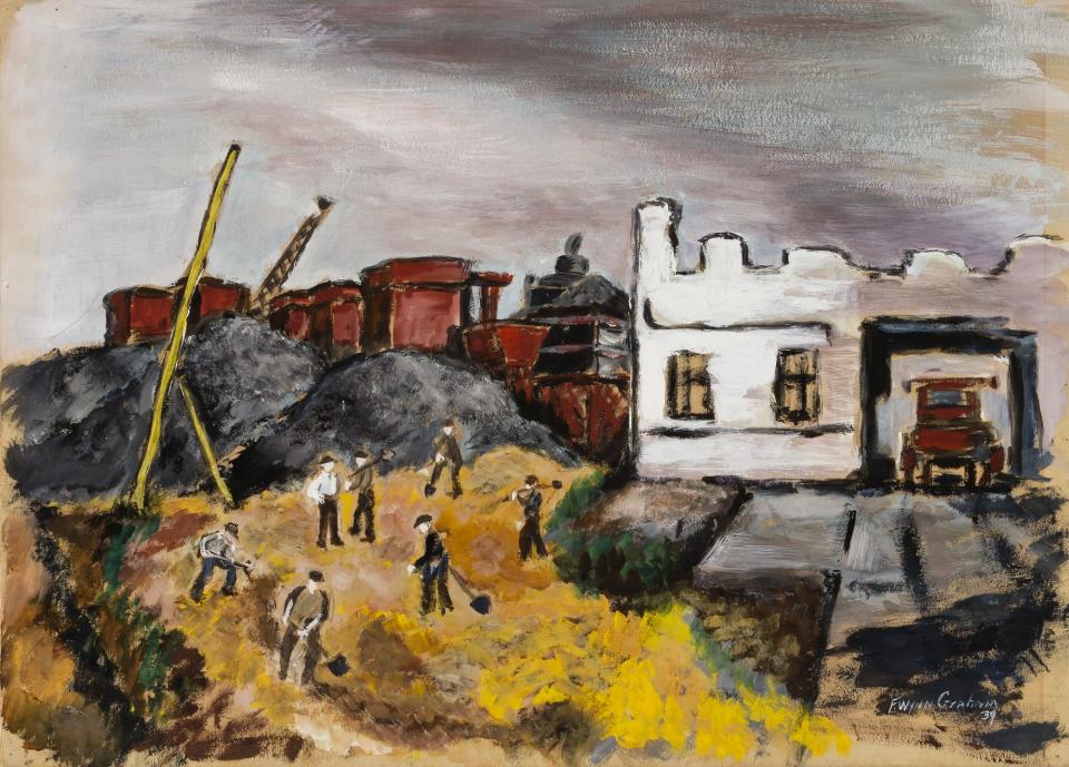 Men Working | Smithsonian American Art Museum