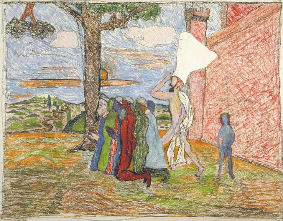 Prayers in a Landscape (from Piero Della Francesca, the Legend of the ...