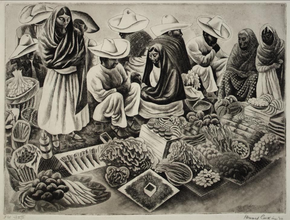 Taxco Market (Market, Taxco) | Smithsonian American Art Museum