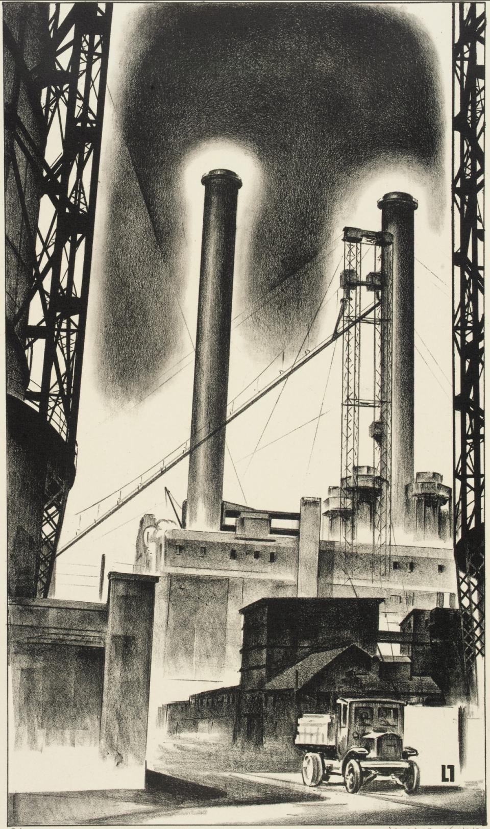 Edison Plant (Industrial Architecture) (Gas Plant) | Smithsonian ...