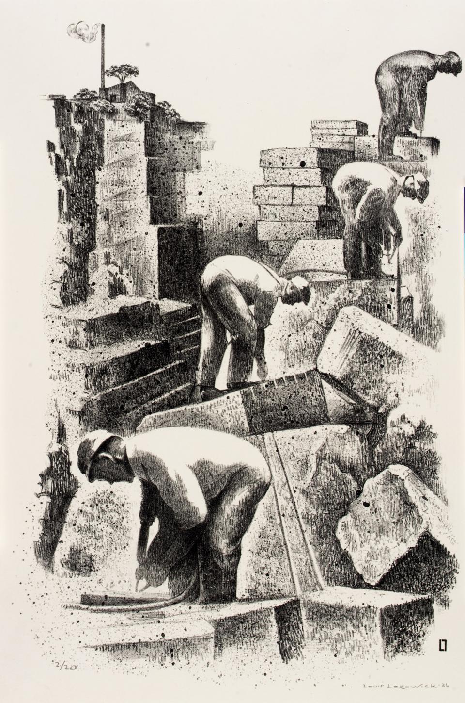 In a Quarry | Smithsonian American Art Museum