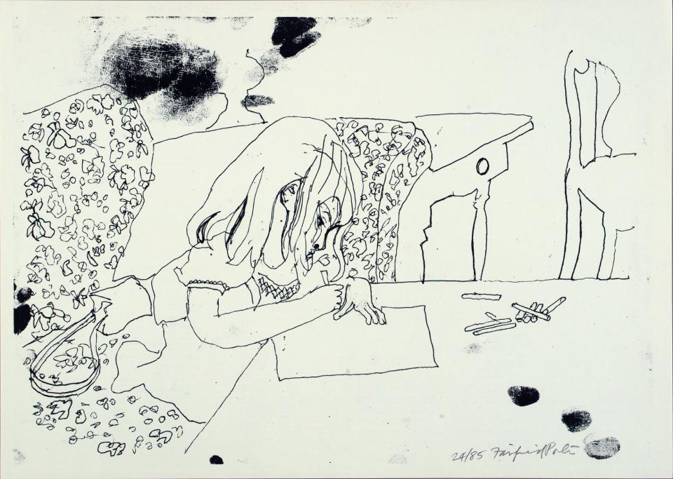 Child Writing | Smithsonian American Art Museum