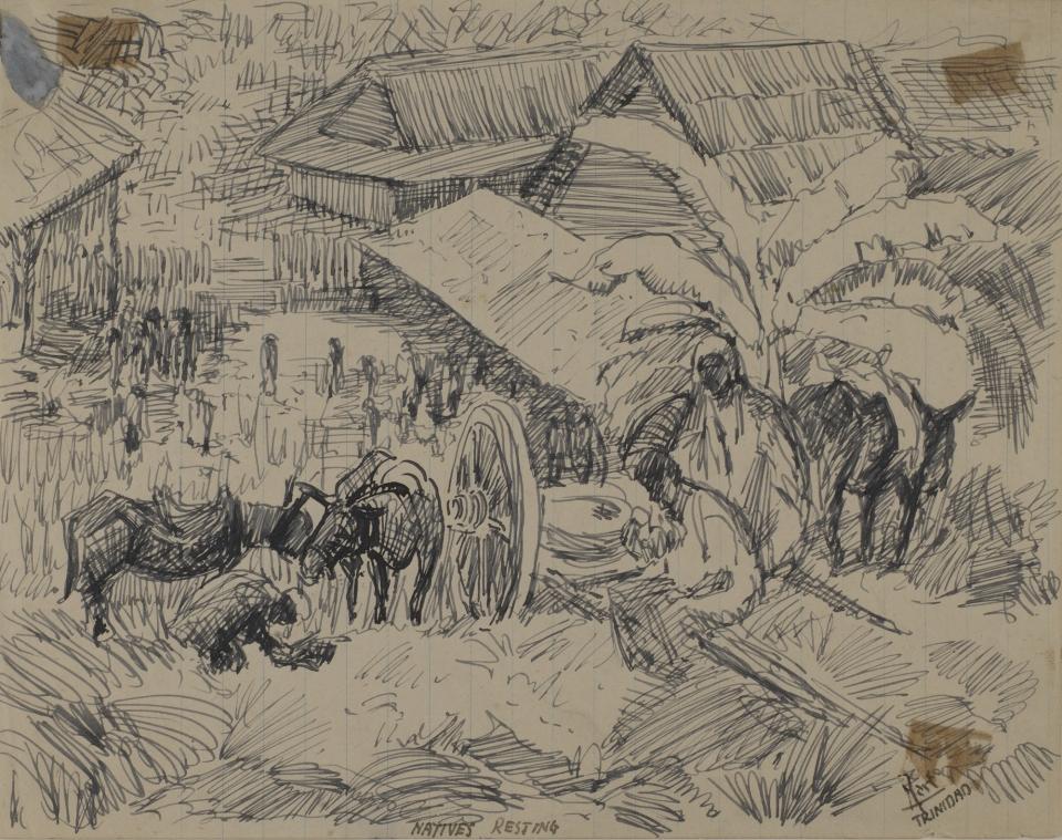 Natives Resting (Trinidad) | Smithsonian American Art Museum