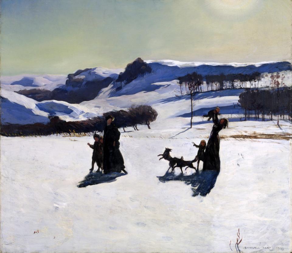 Snow Fields (Winter in the Berkshires) | Smithsonian American Art Museum