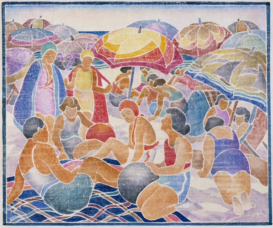 Blue Beach | Smithsonian American Art Museum