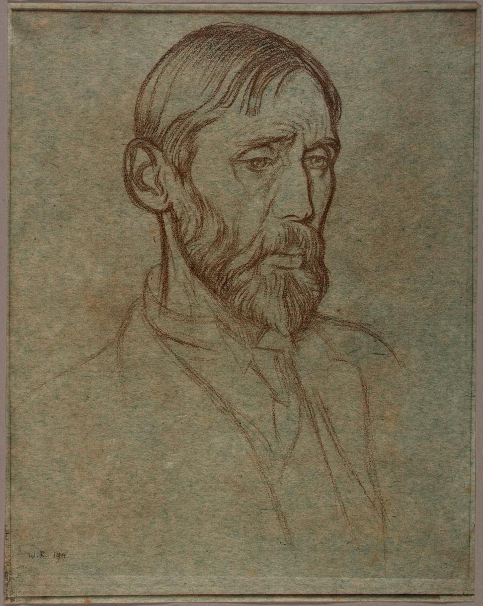 Untitled (Portrait of Bearded Man) | Smithsonian American Art Museum