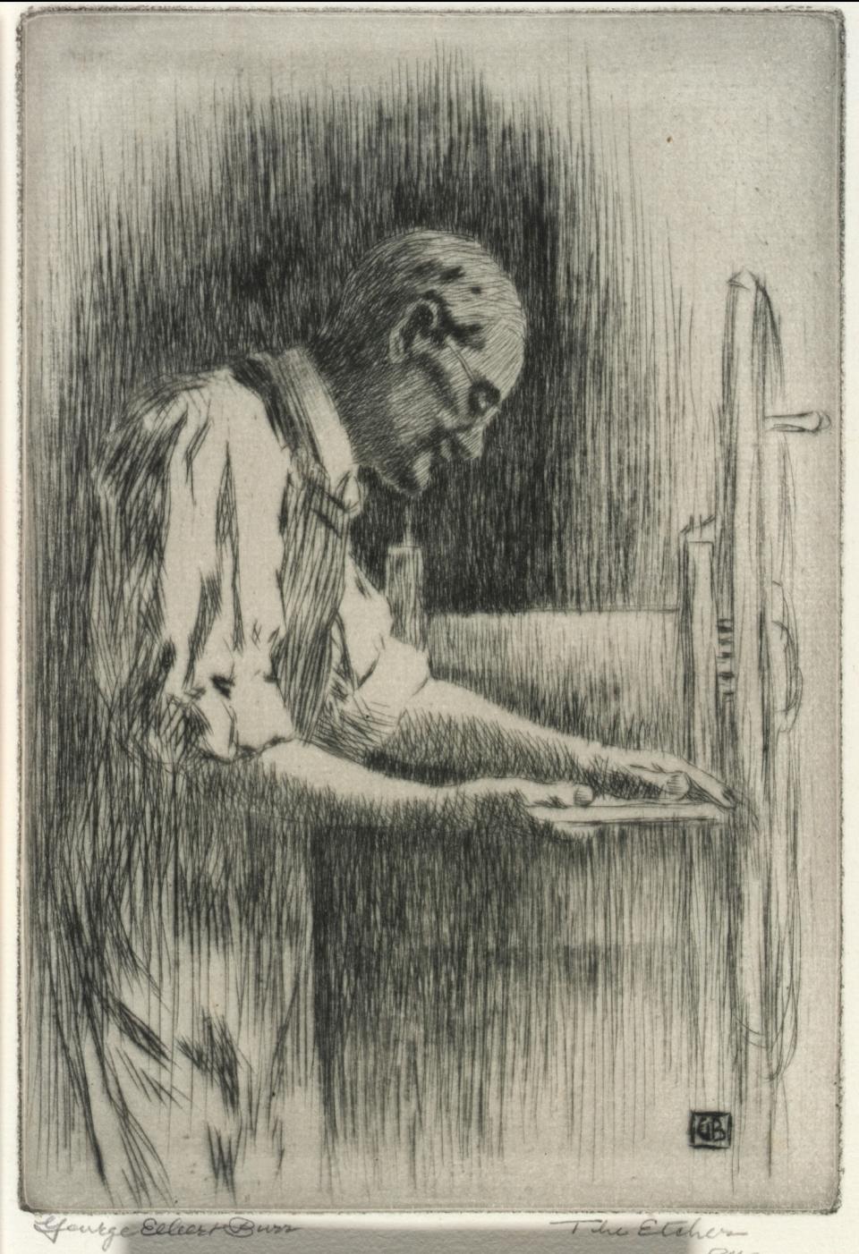 The Etcher | Smithsonian American Art Museum