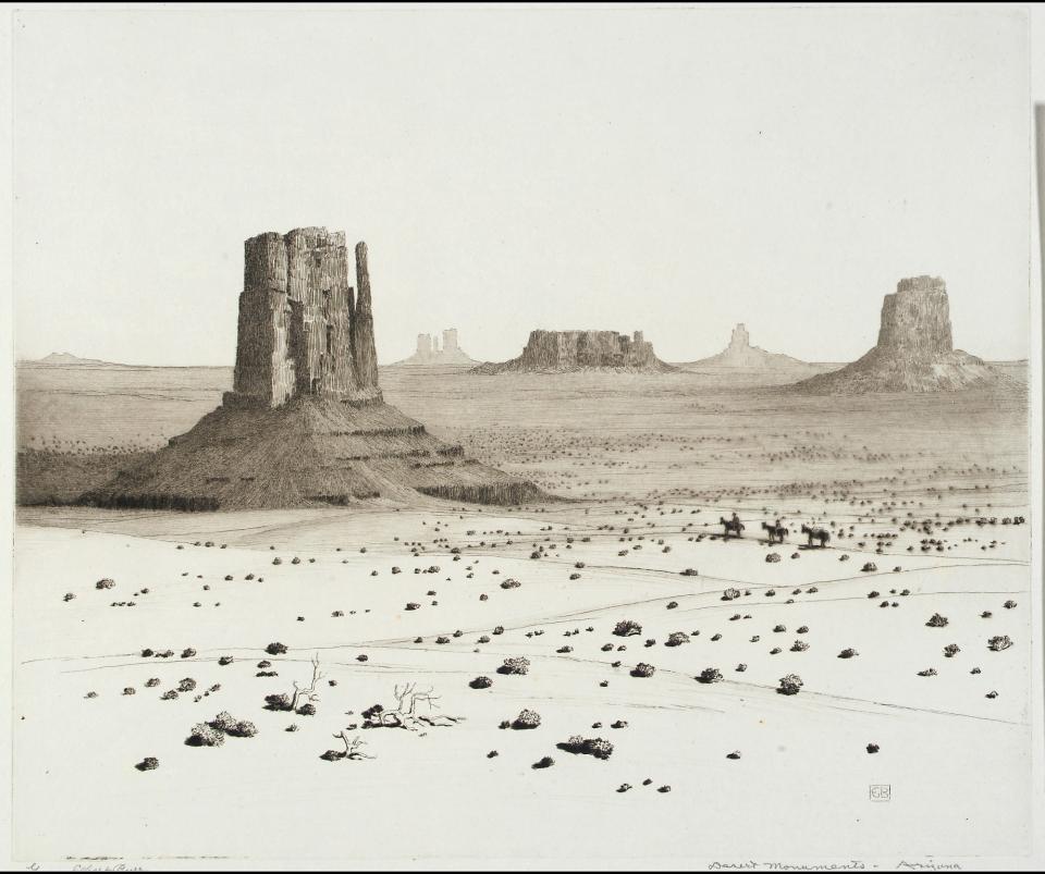 Desert Monuments, Arizona | Smithsonian American Art Museum
