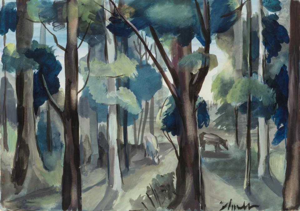 Forest Scene | Smithsonian American Art Museum