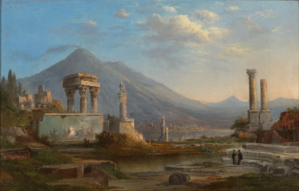 Vesuvius and Pompeii | Smithsonian American Art Museum
