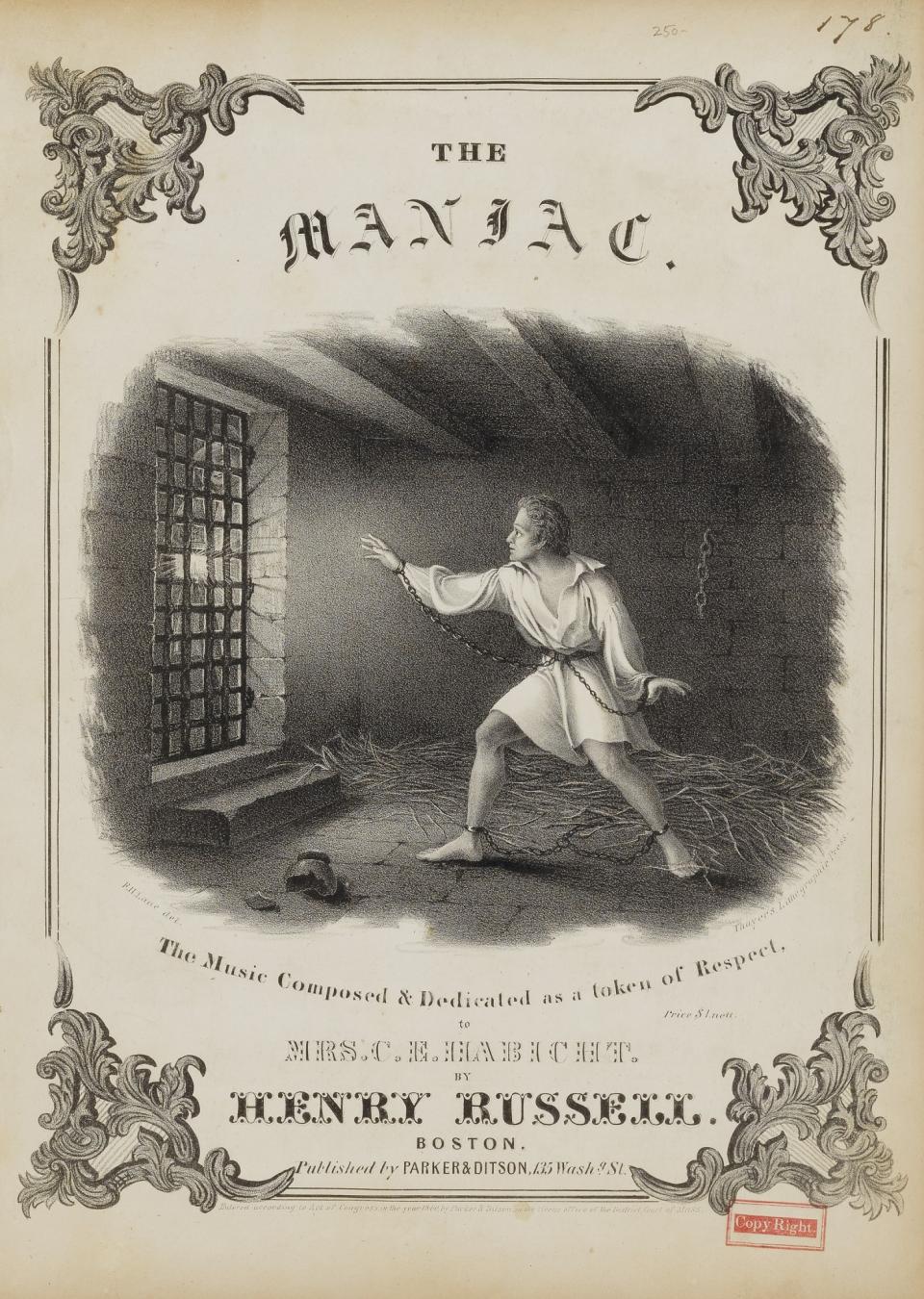 The Maniac (Sheet Music Cover) | Smithsonian American Art Museum